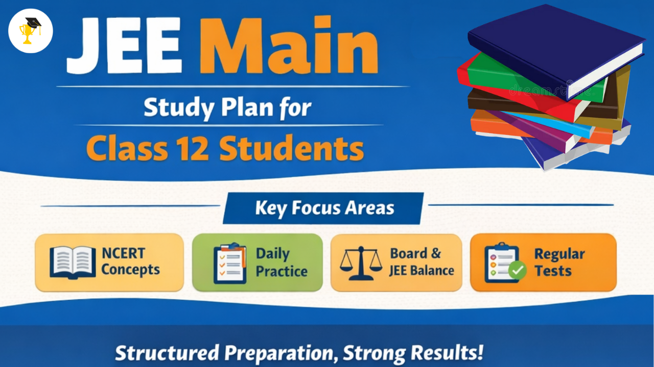 JEE Main Study Plan for Class 12 Students (2026–2027)